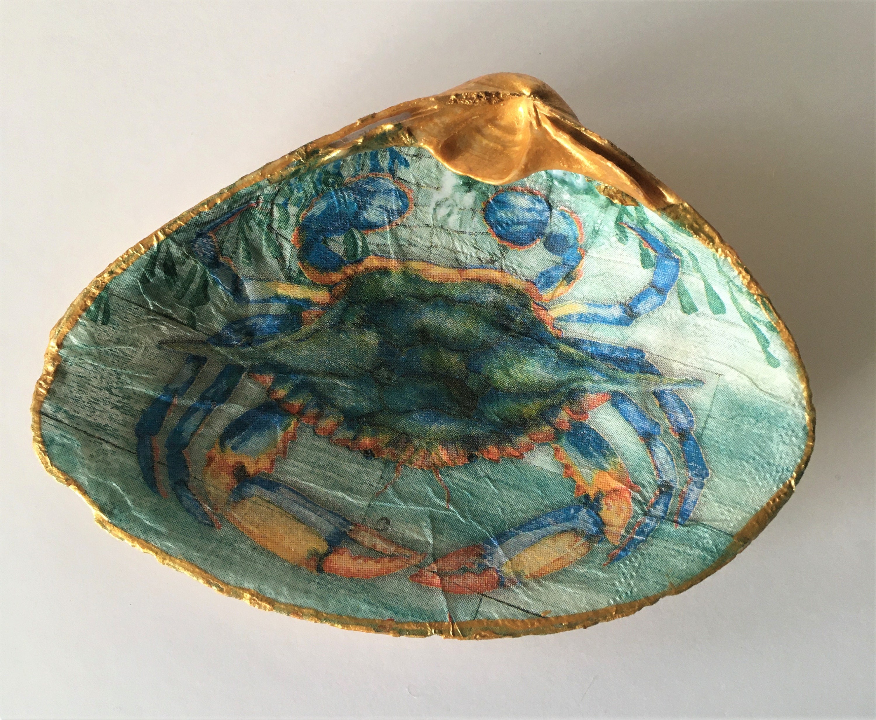 Clam Shell Décor; Tiered Tray Décor Bundle; Nautical Bundle; Decoupage ...