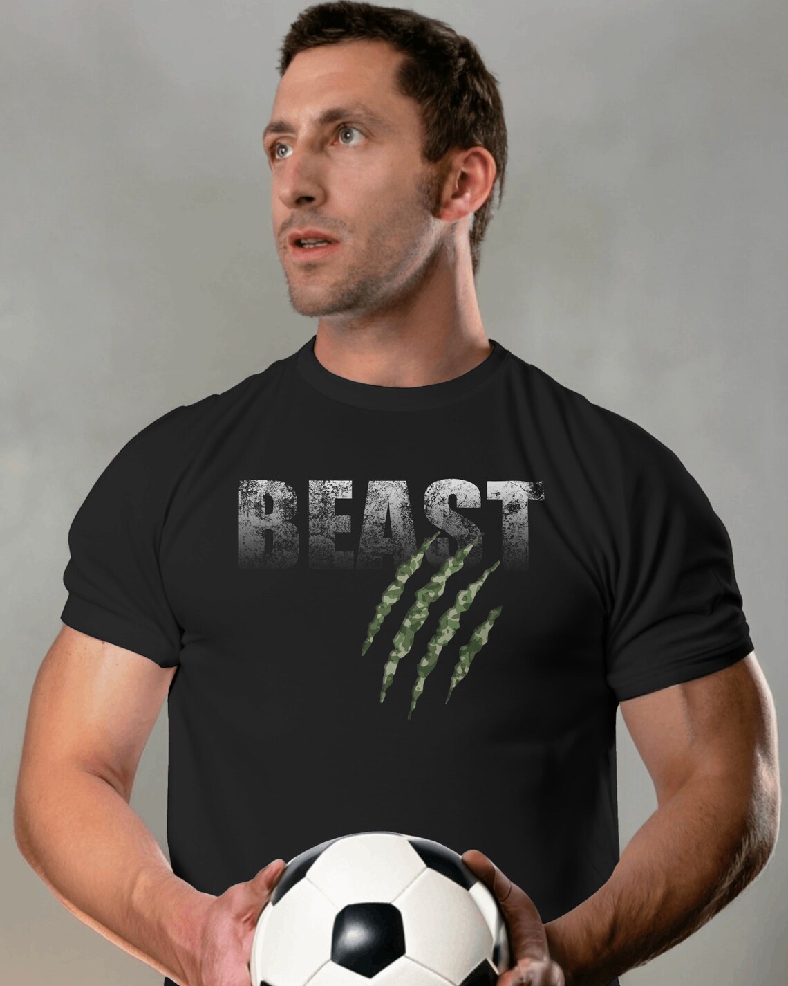 Beast, Men Cotton Tee, Beast Mode, Beast Scratch, Animal, Alpha Male ...