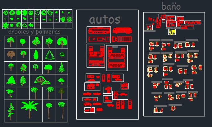 Autocad Blocks, Arch/eng Master File, Architecture, Engineering ...