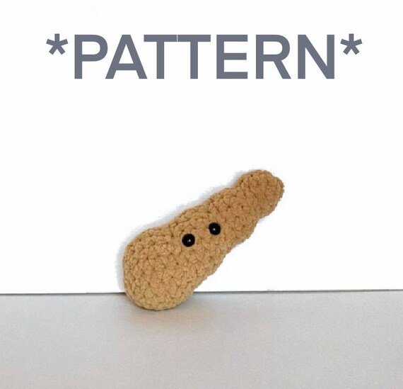Anatomical Crochet Pancreas Pattern PDF ORIGINAL - Etsy