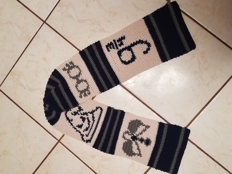Ravenclaw Inspired Scarf Pattern - Etsy