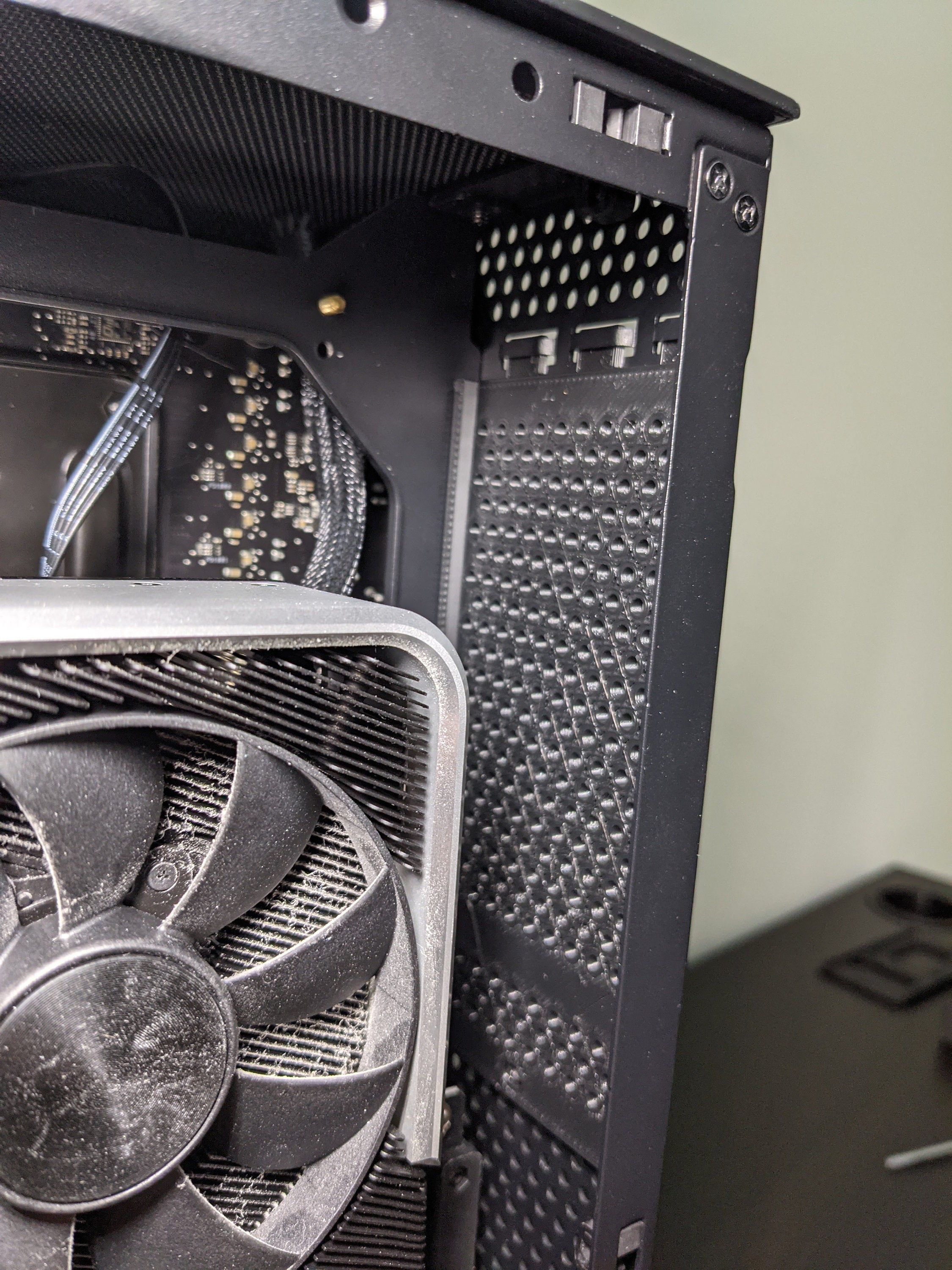 SSUPD Meshlicious/meshroom S 3D Printed Back PCI E Slot Cover - Etsy ...