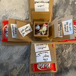 Customizable Exploding/nesting Gift Boxes - Etsy