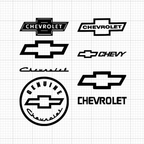 Chevy Logo Vinyl Decal/stickers-multiple Designs - Etsy