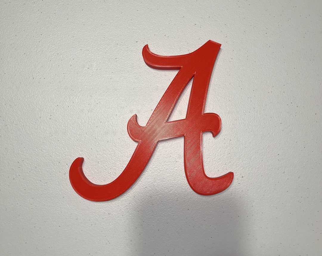 Alabama A Logo Sign - Etsy