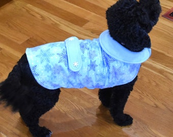 Fleece Dog Coat Velcro - Etsy