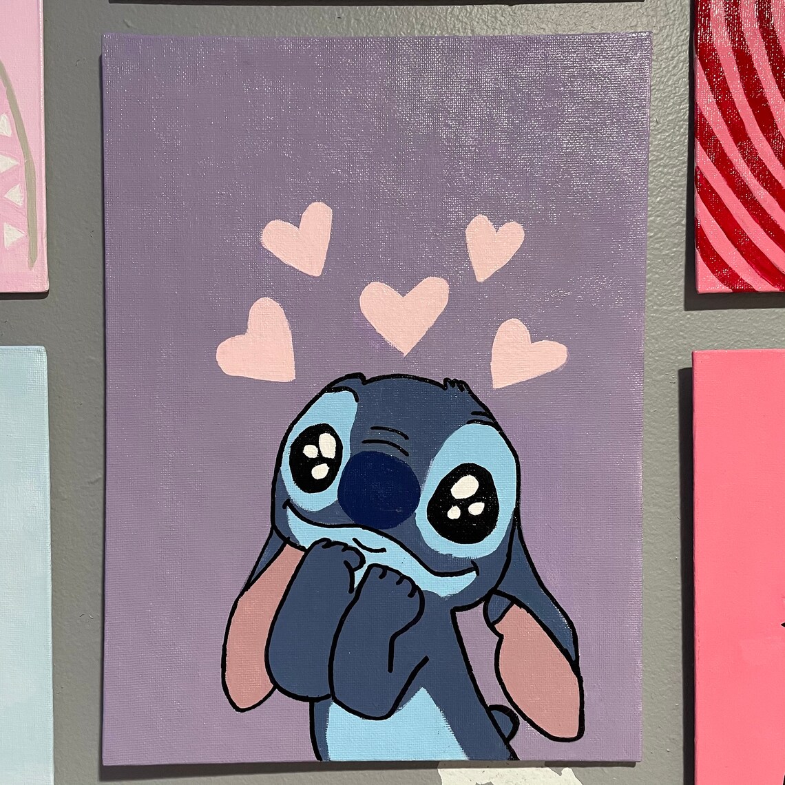 Stitch Canvas Painting - Etsy