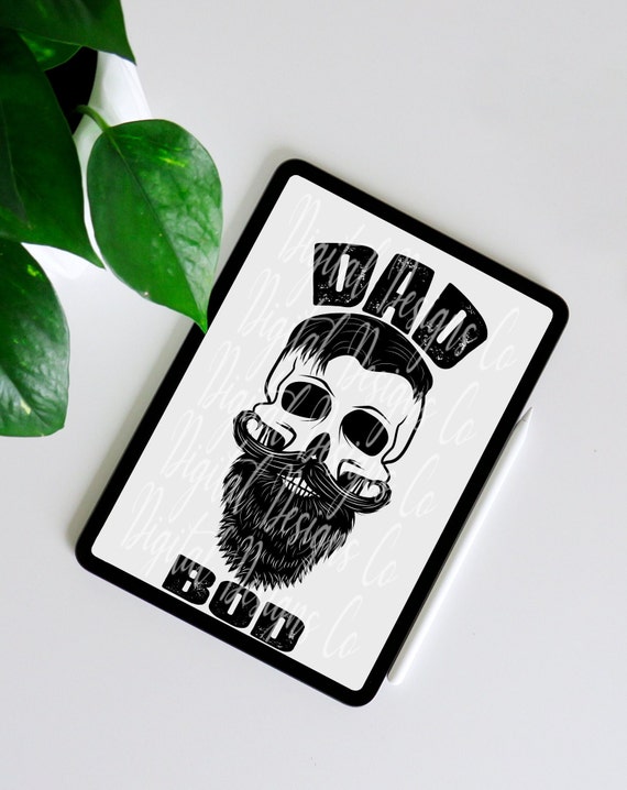 Dad Bod Skeleton PNG Skull SVG Digital File Sublimation | Etsy