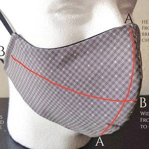 Light Gray Tuxedo Inspired Face Mask for the Groom, Groomsmen, Best Man ...