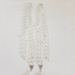 Catholic Pearl Wedding Unity Cord Rosary - Like Lasso Cord With Praying ...