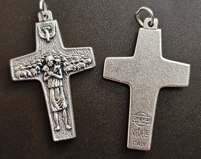 The Good Shepherd Cross small Pope Francis Cross Pendant Original ...
