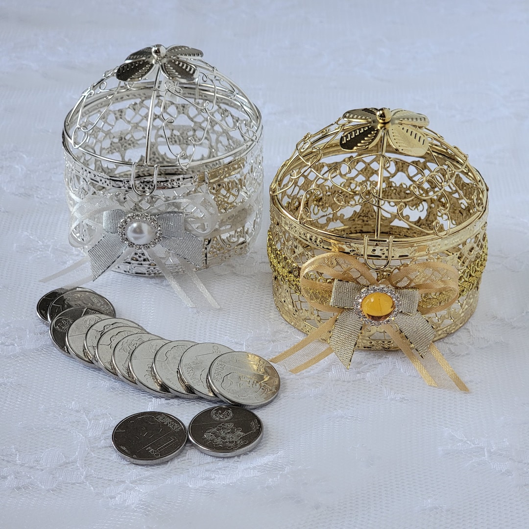 Round Arras Arrhae Unity Coins, Wedding Coins for Filipino - Hispanic ...