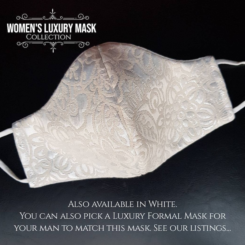 Bride Face Mask - Etsy