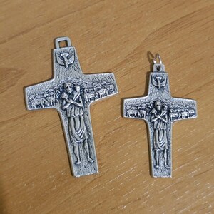 The Good Shepherd Cross, Pope Francis Pectoral Cross, Original Vedele ...