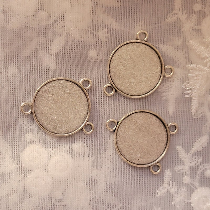 Cabochon Connector - Etsy