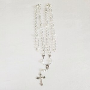 Catholic Pearl Wedding Unity Cord Rosary - Like Lasso Cord With Praying ...
