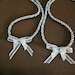 White Floral Wedding Unity Cord Lasso Yugal for Filipino and Hispanic ...