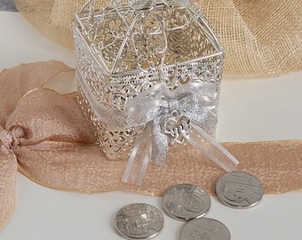 Arras Arrhae Unity Wedding Coins for Filipino Hispanic Wedding Ceremony ...