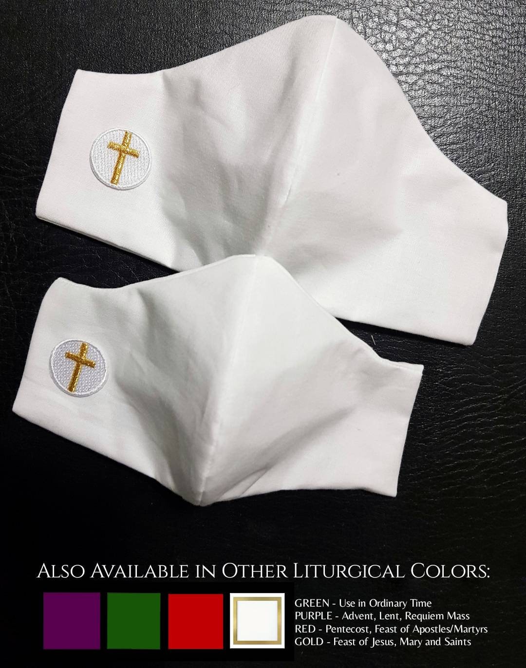 Liturgical Face Mask for Catholic Priests Clergy Pastor | Etsy
