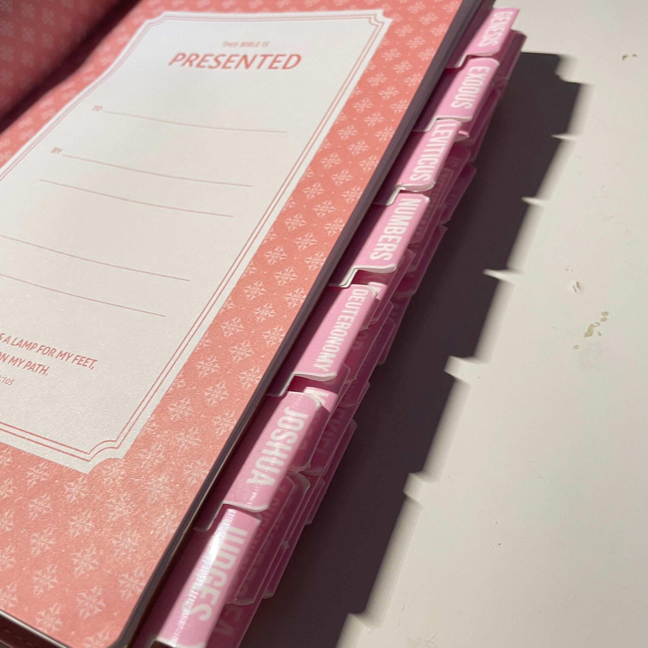 Light Pink Bible Tabs - Etsy