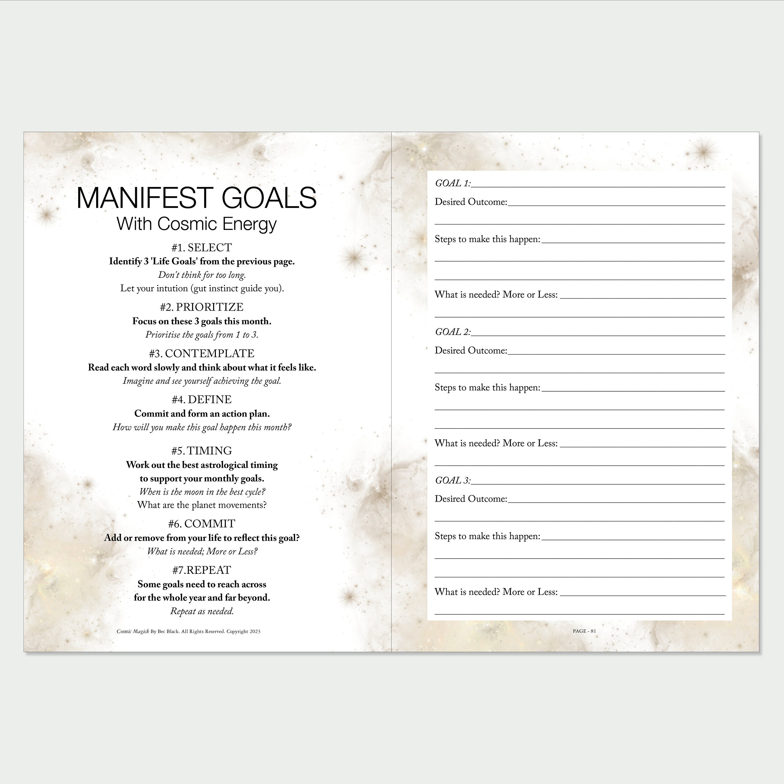 Cosmic Magick Digital Astrological Guide 2024: Goals and Growth Through ...