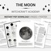 Moon Cycles Lunar Phases Witchcraft Spells Magick Witch Academy ...