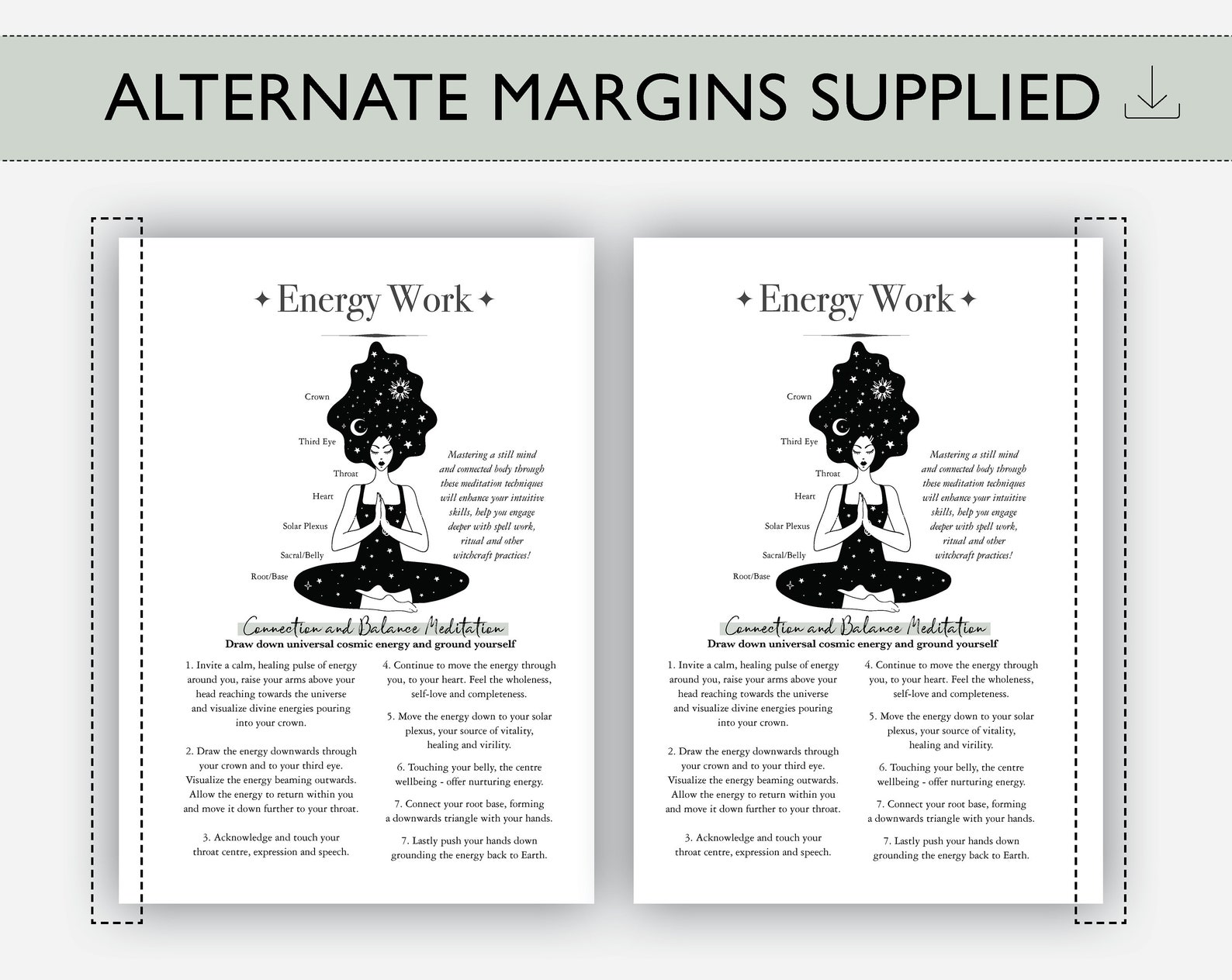 Energy Work: Witch Meditation Technique Add to Your Witch Diary / Book ...