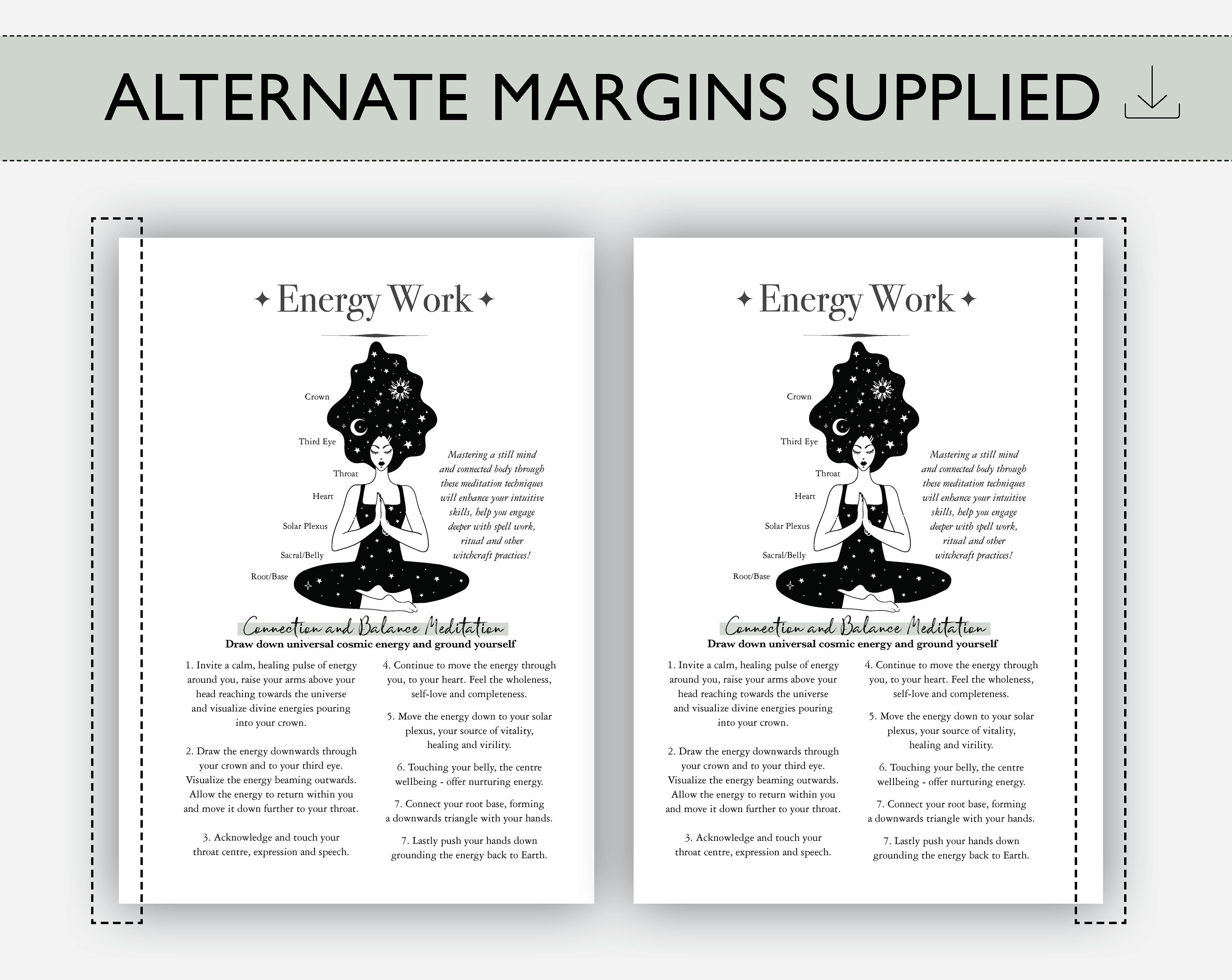 Energy Work: Witch Meditation Technique Add to Your Witch Diary / Book ...