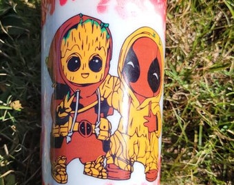 Groot and Deadpool - Etsy