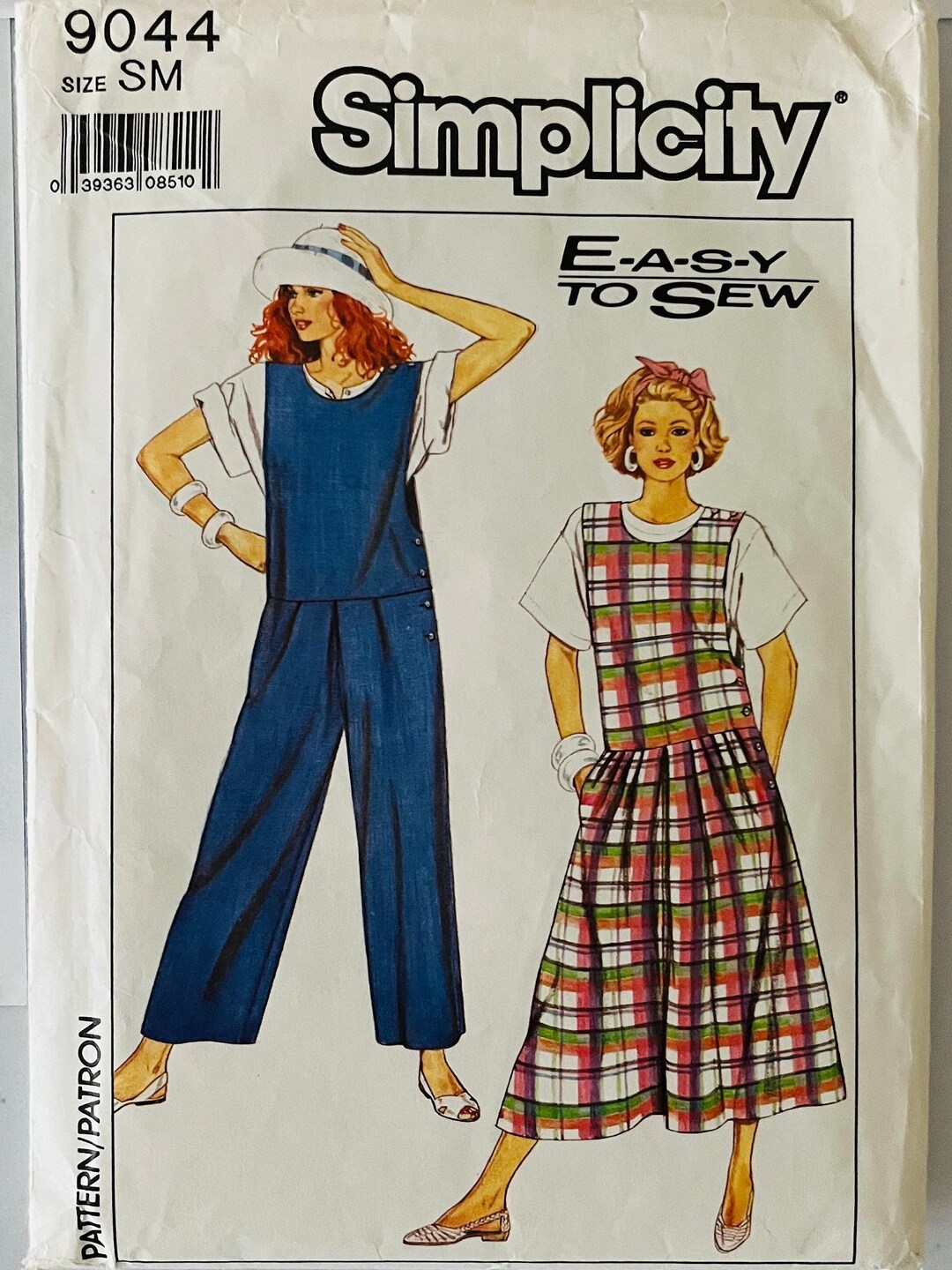 Simplicity 9044, Misses' Jumper & Jumpsuit Pattern, Easy-to-sew ...