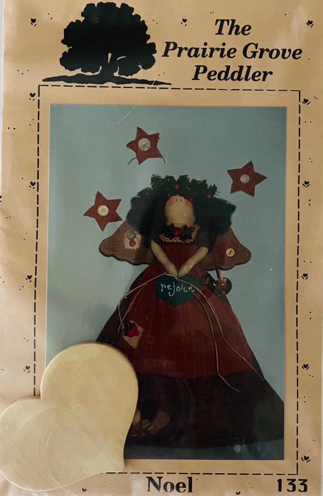 Folk Angel, Doll Pattern, "noel" #133, the Prairie Grove Peddler ...