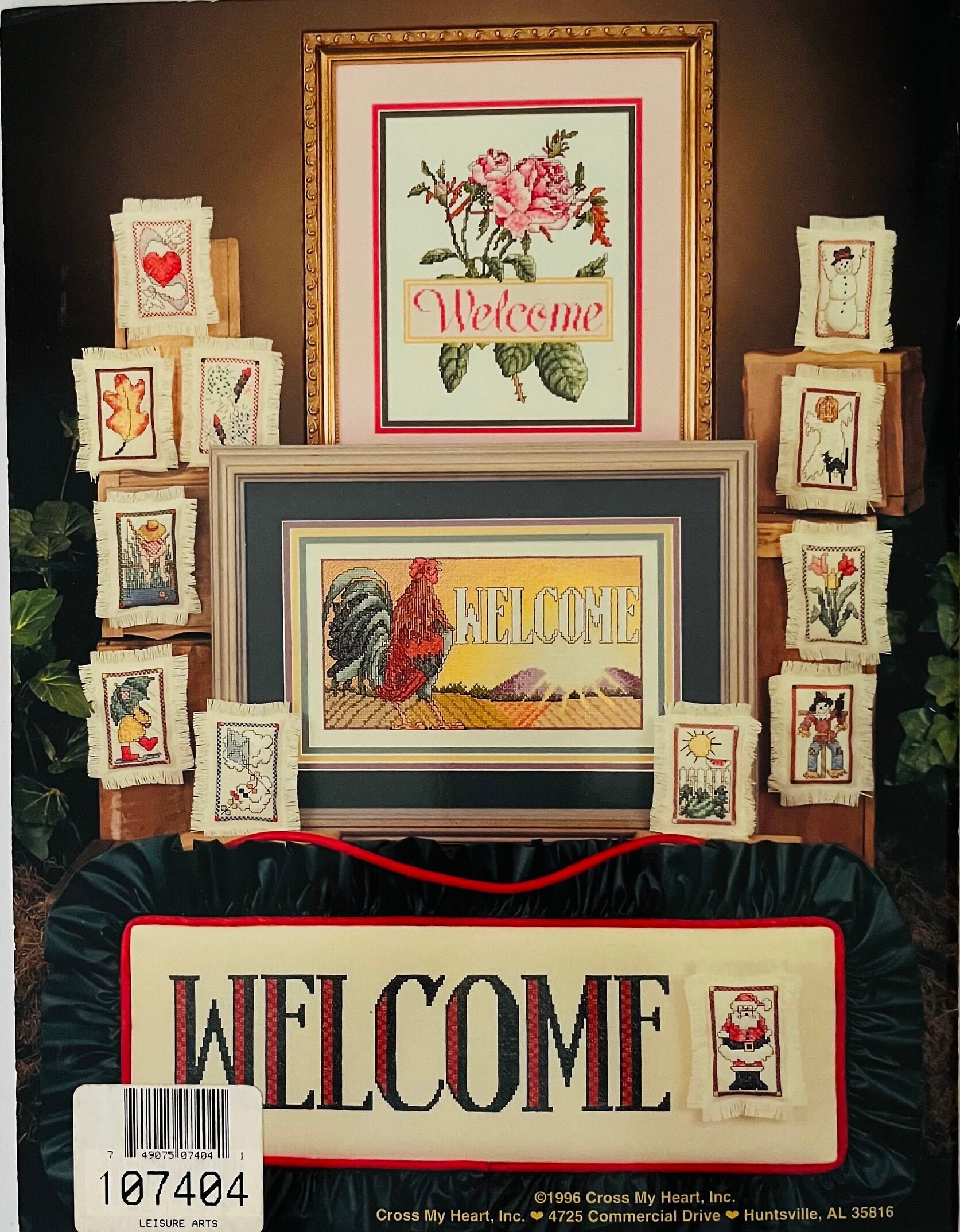 The Welcome Collection, Counted Cross Stitch Pattern, Cross My Heart ...