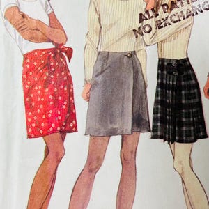 Simplicity 9814, Misses' Set of Skirts Pattern - Etsy