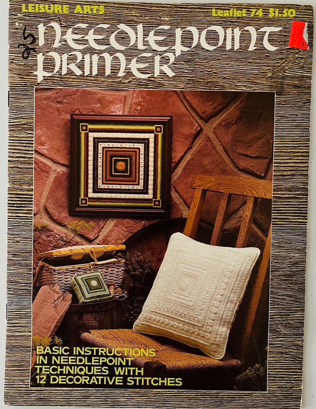 Needlepoint Primer: Basic Stitching Techniques - Leisure Arts Leaflet ...