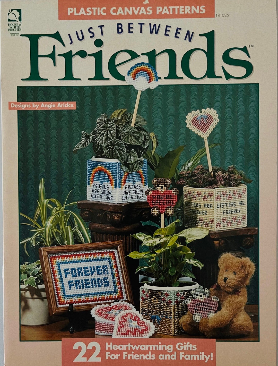 Just Between Friends Plastic Canvas Patterns: 22 Heartwarming Designs ...