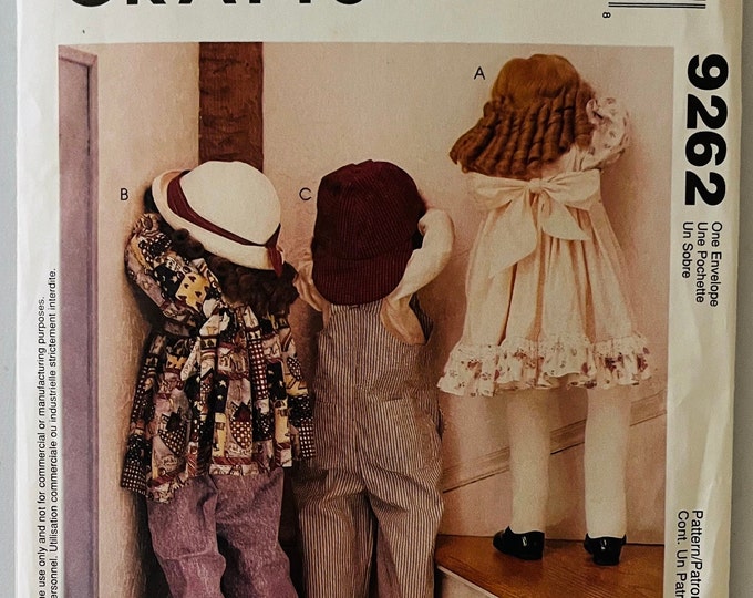 Mccall's Crafts 9262, Mccall's P378, Mccall's 965, Time-out Dolls, by ...