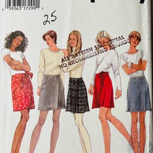 Simplicity 9814, Misses' Set of Skirts Pattern - Etsy