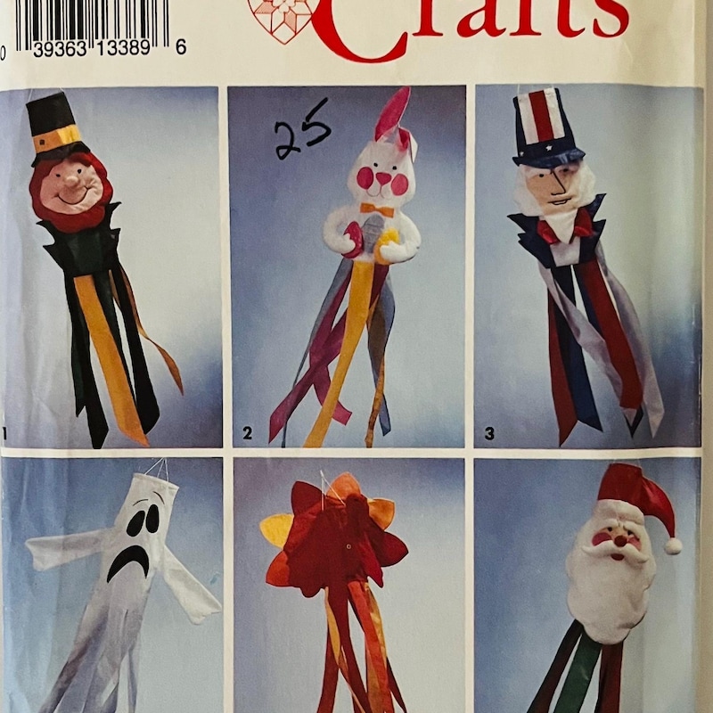 Christmas Windsock - Etsy