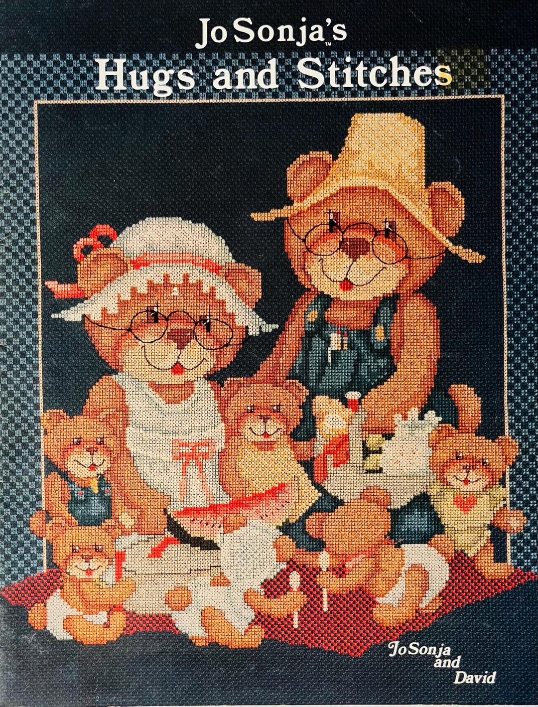 Jo Sonja's "hugs & Stitches", Counted Cross Stitch, Pattern Booklet - Etsy