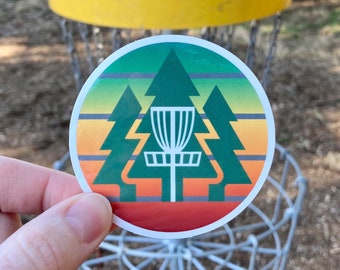 Disc Golf Temporary Tattoo Sticker set of 2 - Etsy