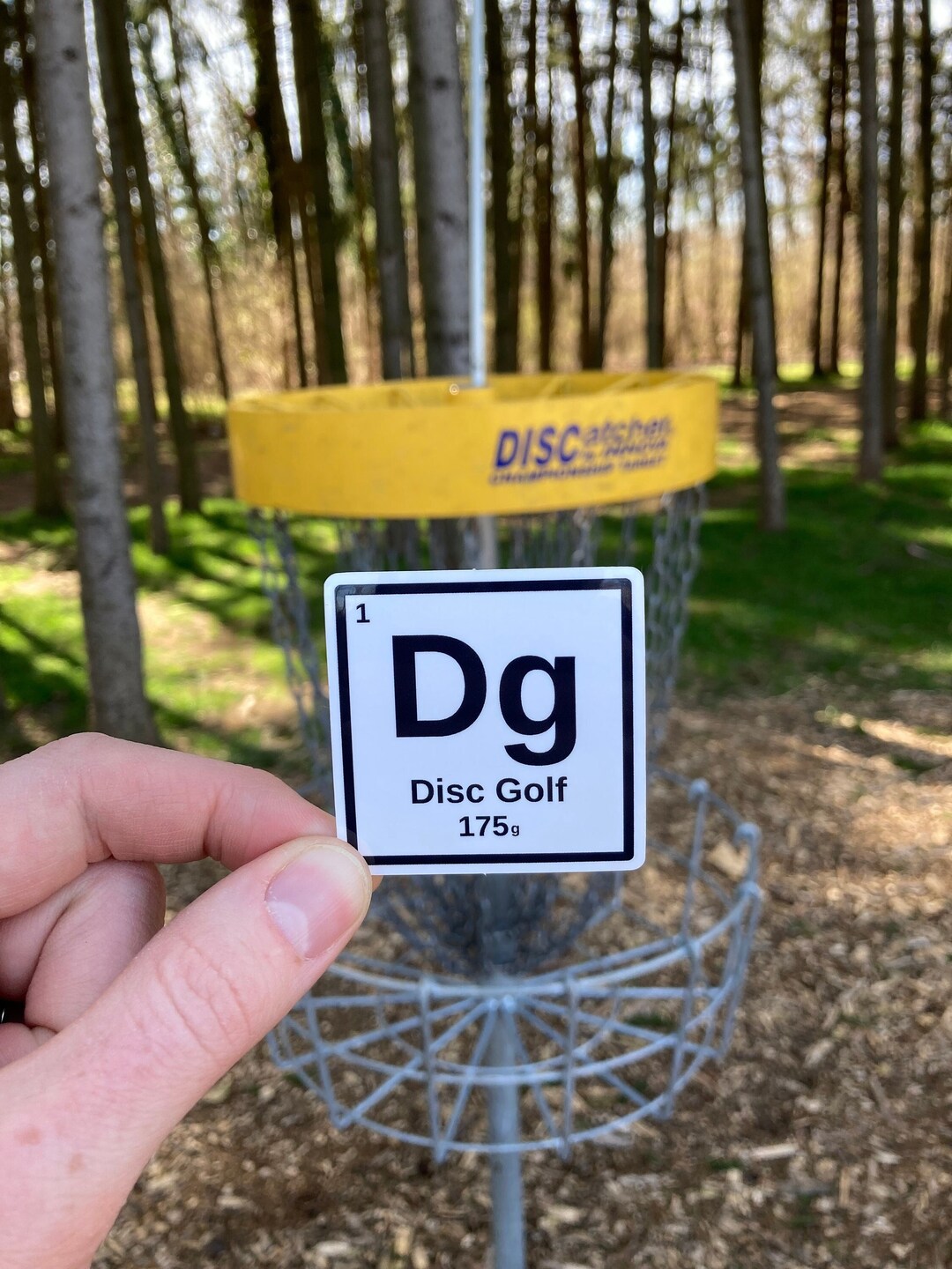 Disc Golf Stickers Disc Golf Element Periodic Table - Etsy
