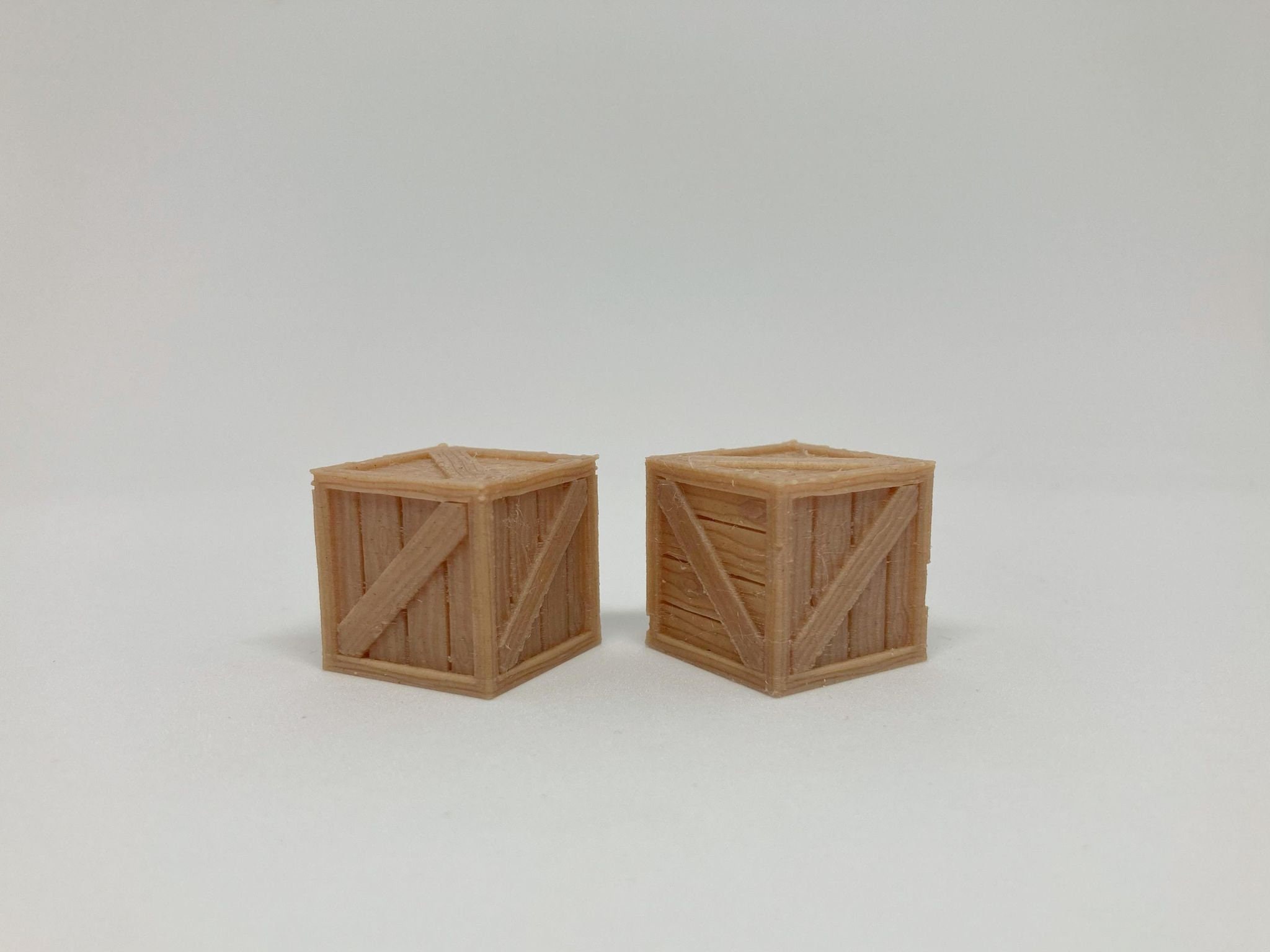 Dungeons and Dragons Props REAL Wooden Crates For Tabletop | Etsy