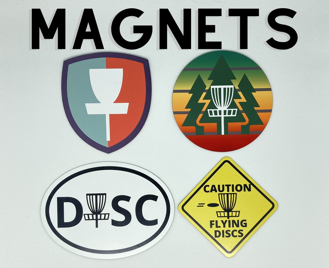 Disc Golf Magnets Disc Golf Gifts Disc Golf Stocking - Etsy