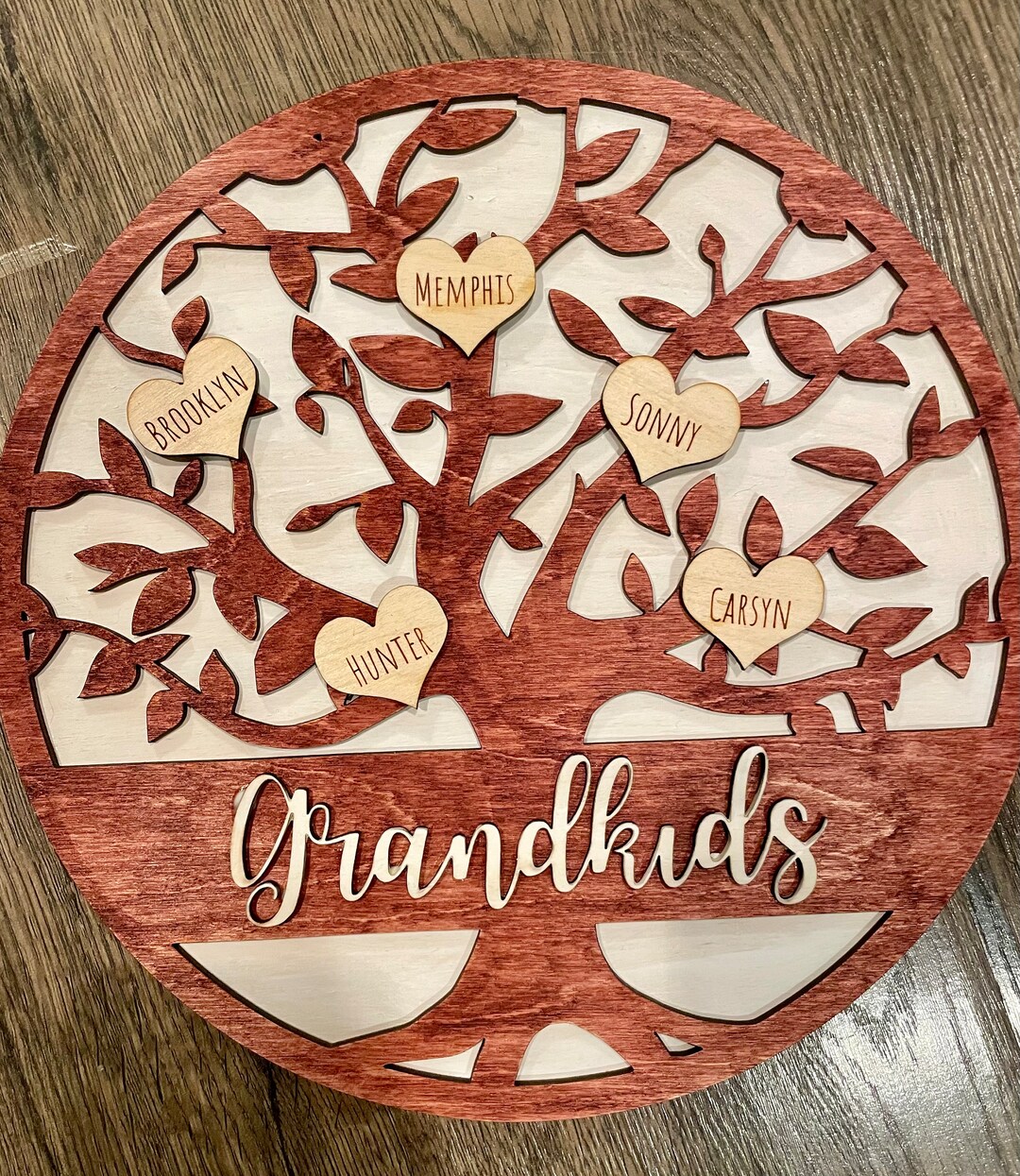 Grandkids Family Tree - Etsy