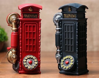 Blue Phone Booth - Etsy