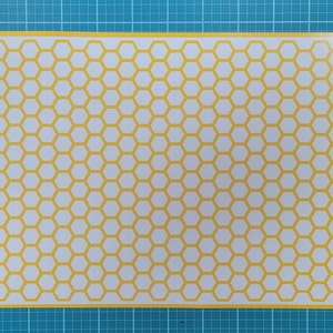 Honeycomb Hex Camo Stencil | Cerakote, Durakote, Gunkote, Krylon - DIY ...