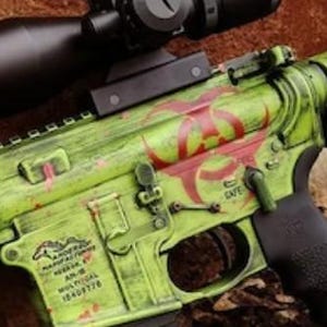 BIOHAZARD Stencil | BIOHAZARD Pattern | Cerakote, Duracoat, Gunkote ...