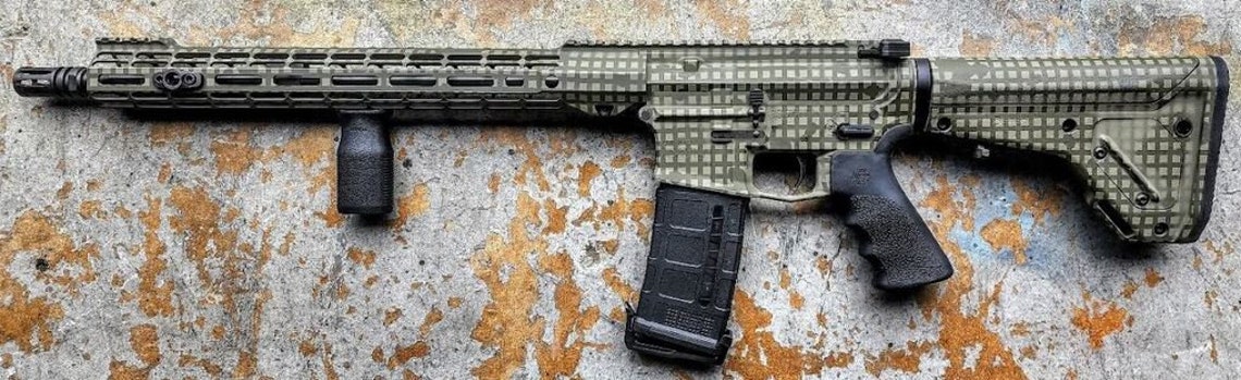 Desert Night Camo Stencil Pack Cerakote, Duracoat, Gunkote, Krylon and ...