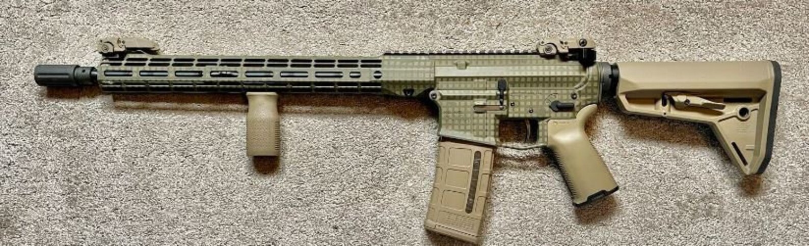 Desert Night Camo Stencil Pack Cerakote, Duracoat, Gunkote, Krylon and ...