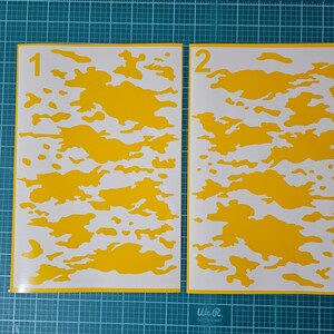 OCP 2 Scorpion Multicam Stencil | Cerakote, Duracoat, Gunkote - DIY ...
